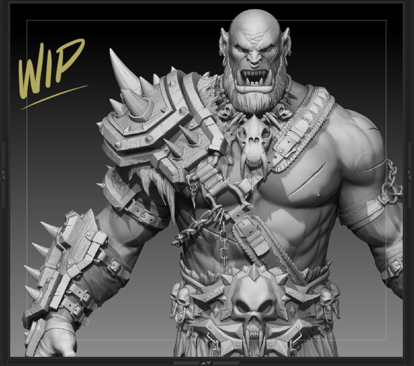 ArtStation - ORC WIP