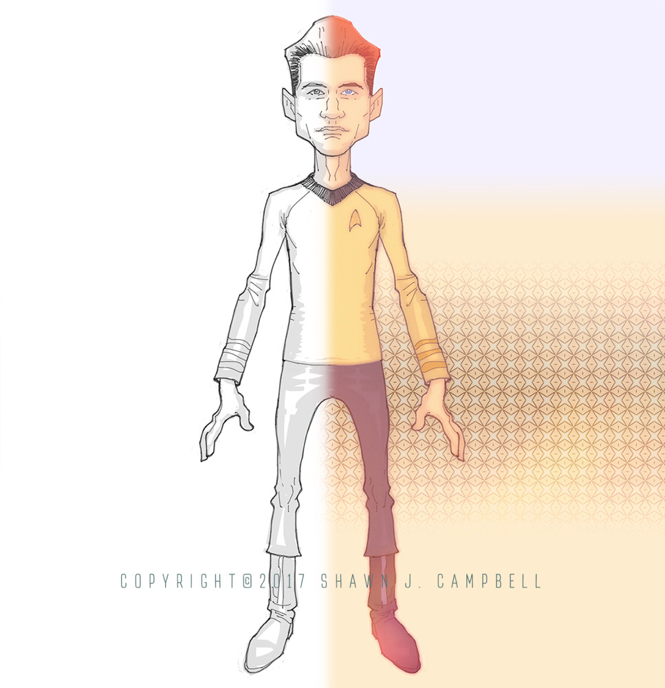 ArtStation - Star Trek character study
