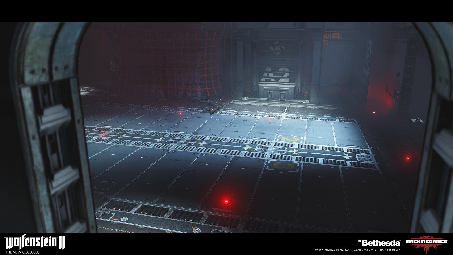 Fredrik Stertman - Wolfenstein 2 The New Colossus - Ausmerzer interiors