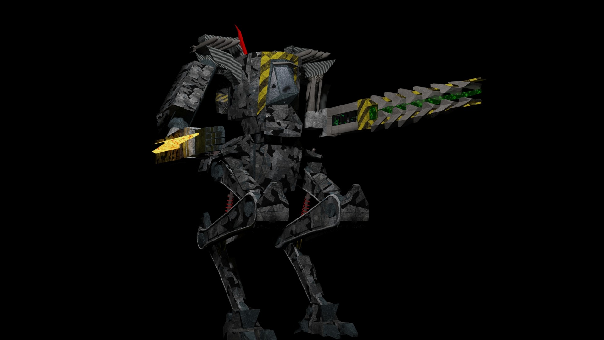 ArtStation - Piloted Mech