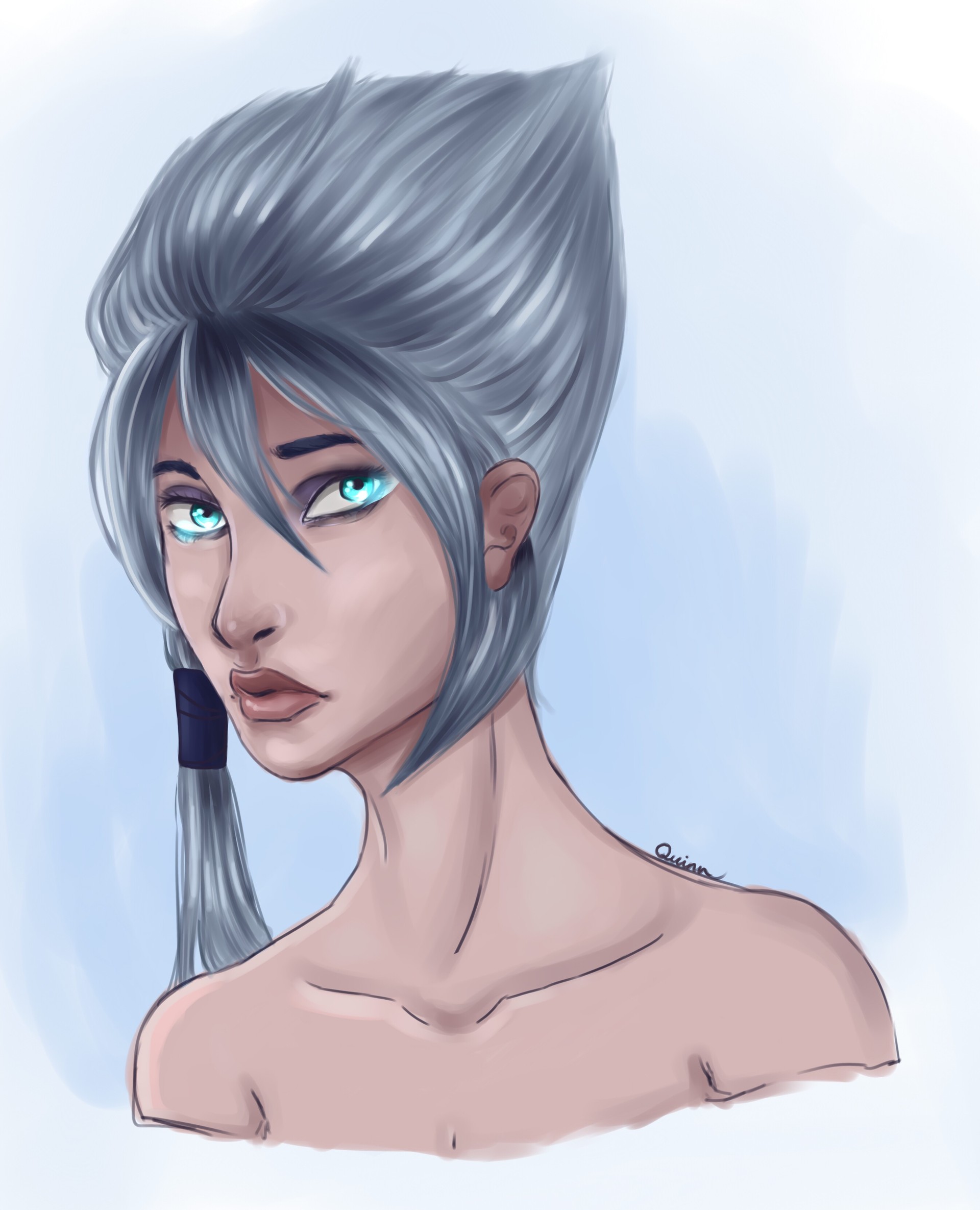 ArtStation - Dawnbringer Riven