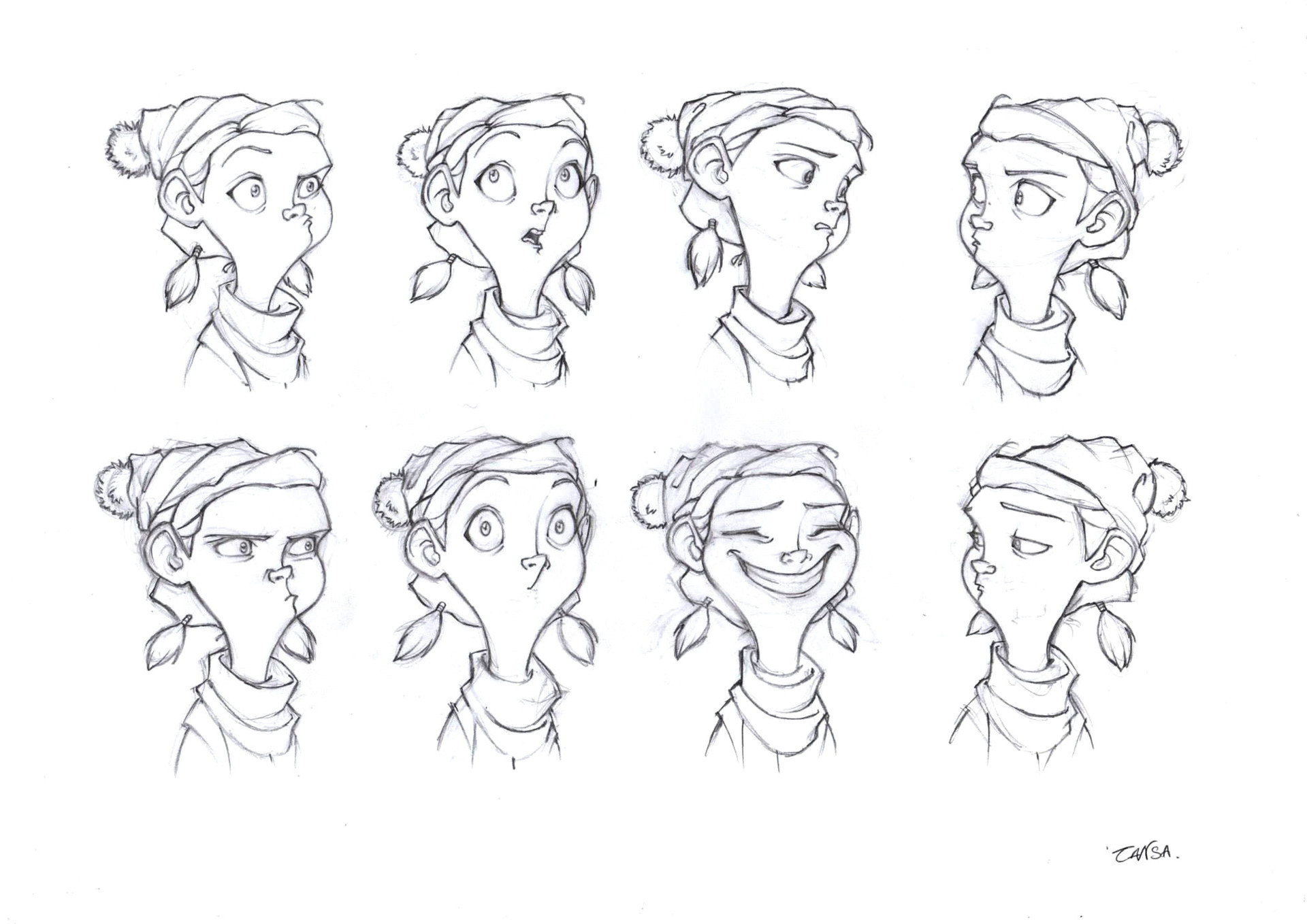 ArtStation - Facial Expressions