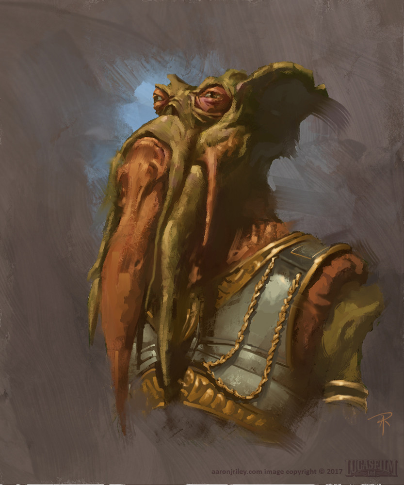 Aaron J Riley - Star Wars Portraits - "On the Front Lines"