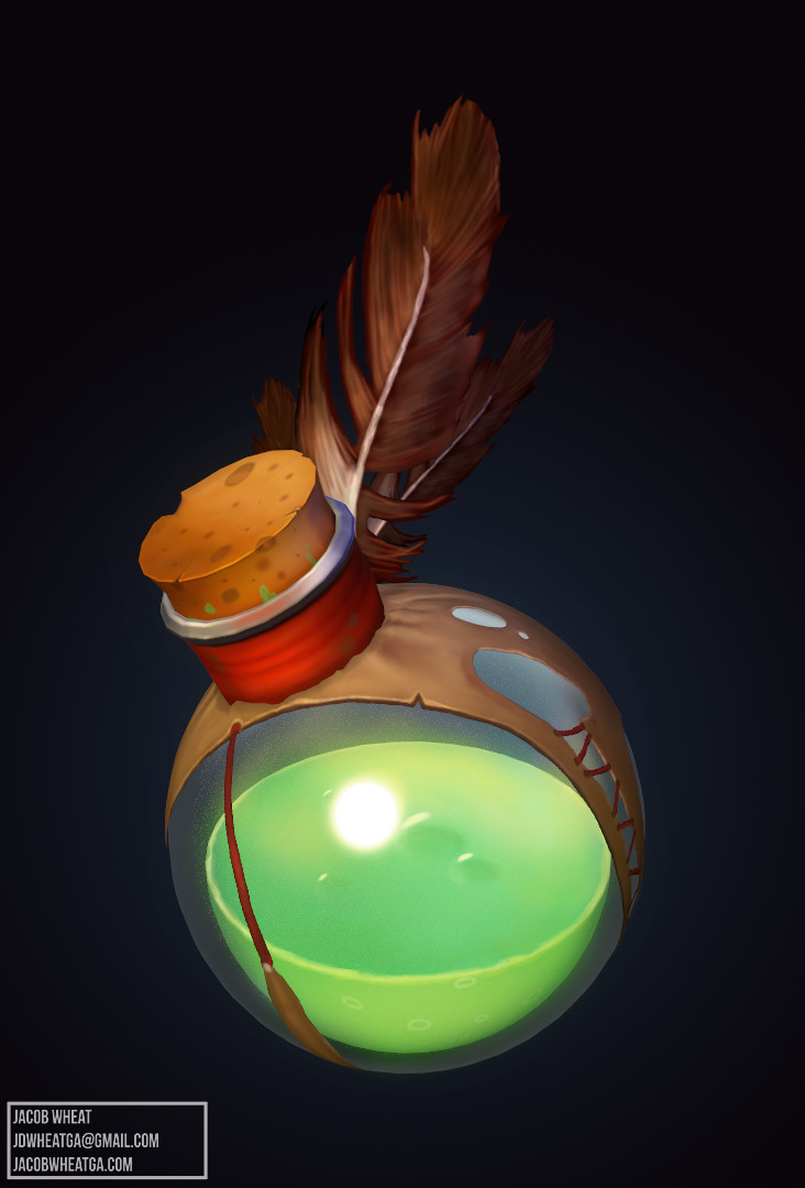 Jacob Wheat Environment Artist - Magic Potion Bottle