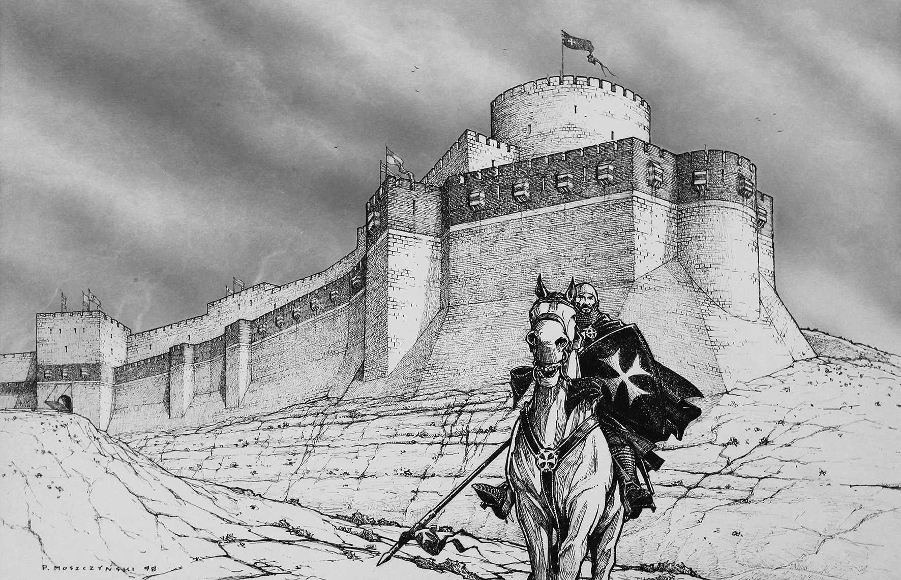 Paweł Moszczyński - Crusaders castles in the Holy Land