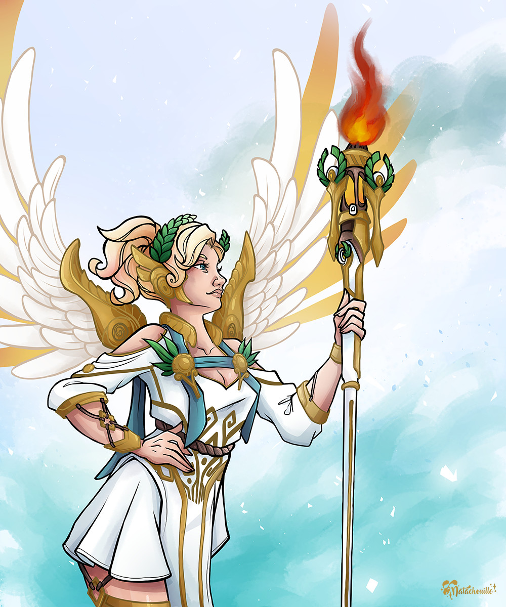 ArtStation - Mercy SummerSkin