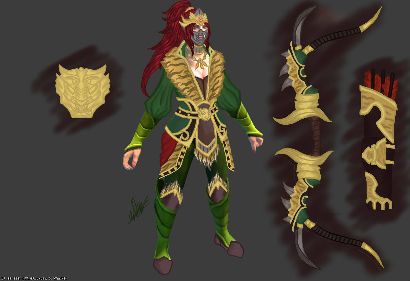 ArtStation - The Hunter Queen ( a set design for Lyralei the WInd ...