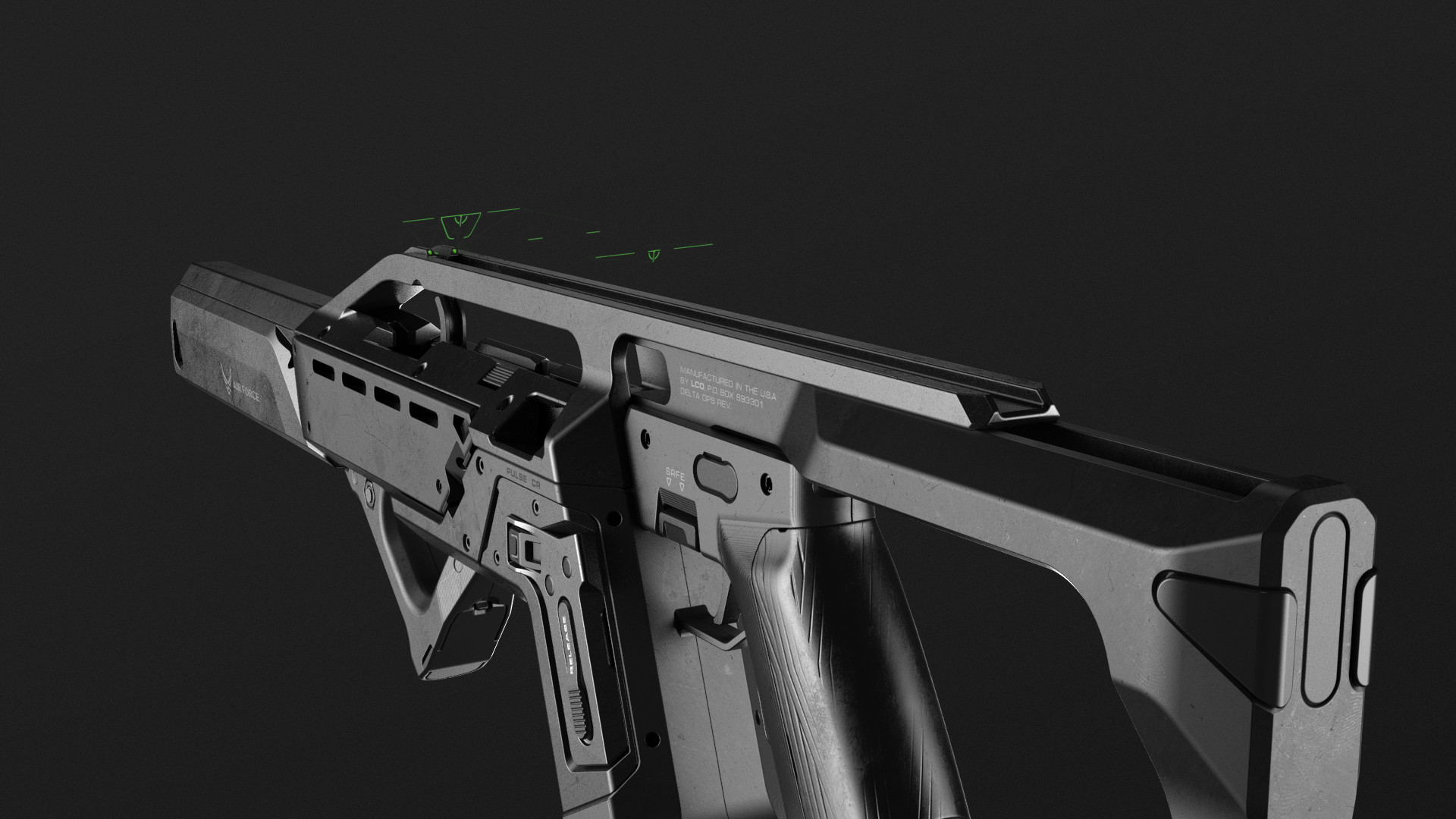 Alex Khaliman - 3 Barrel PDW concept