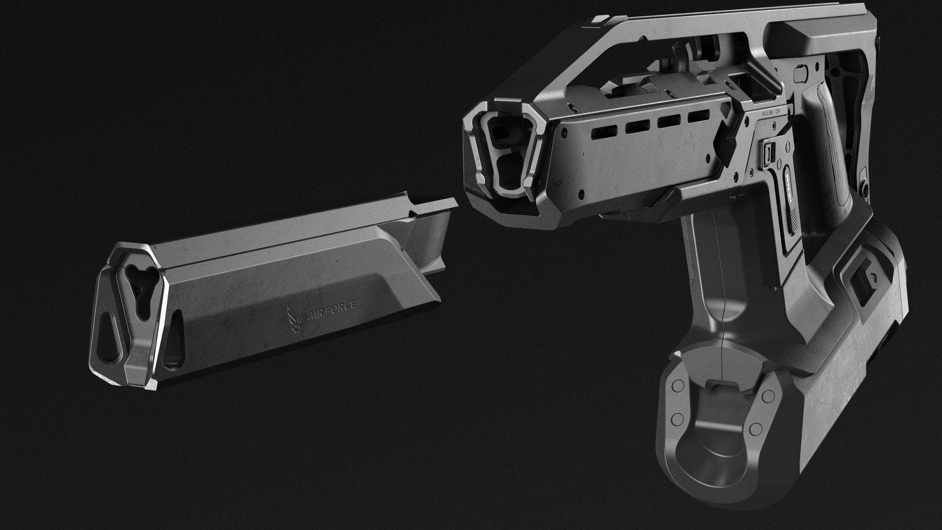 Alex Khaliman - 3 Barrel PDW concept