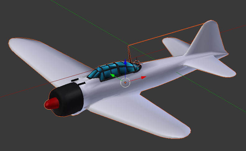 ArtStation - A6M2 Zero Fighter (Old Work)