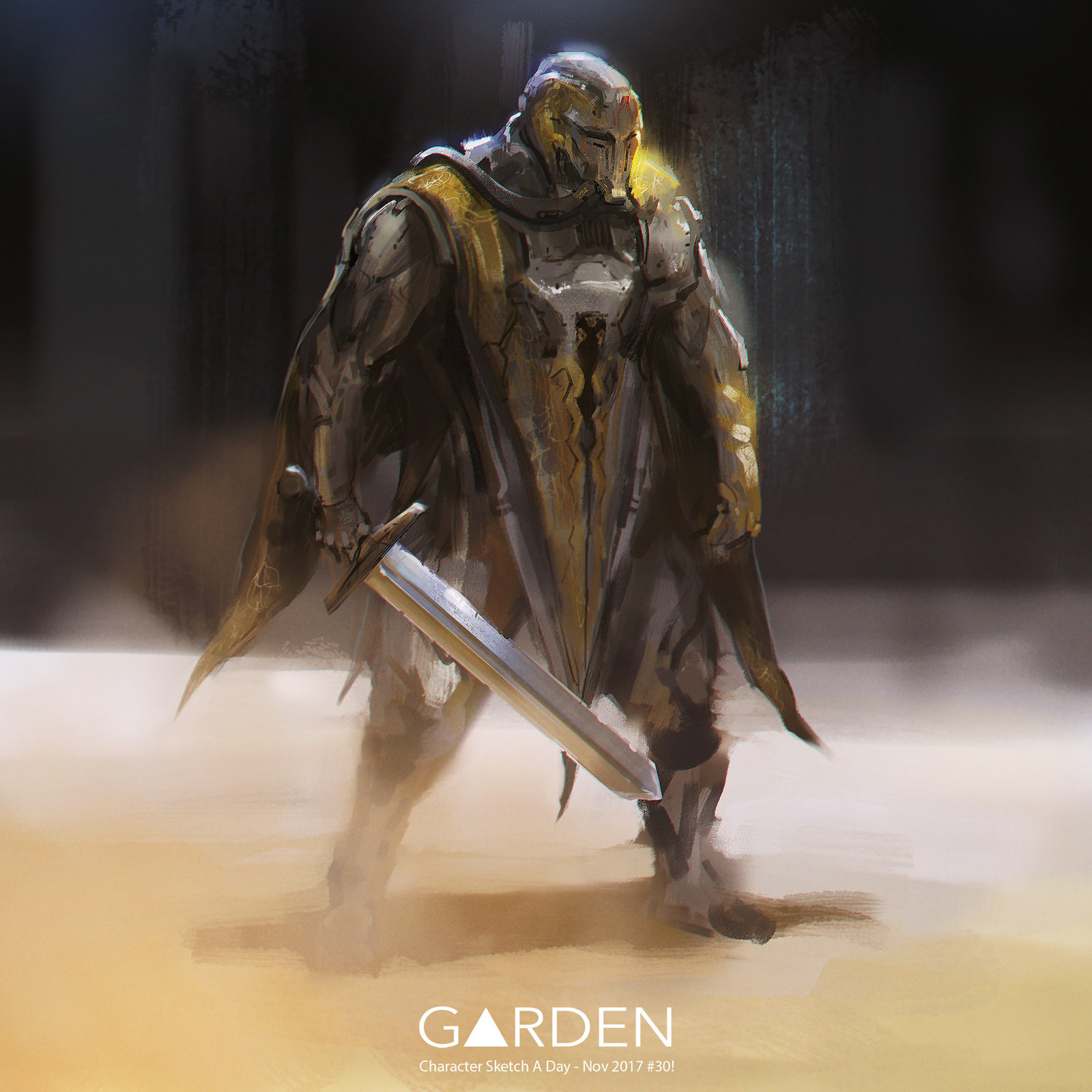 Tom Garden - Character Sketch a Day 2017