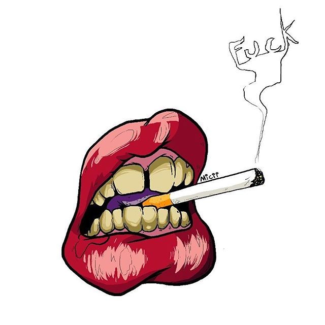 ArtStation - Mouth Sticker