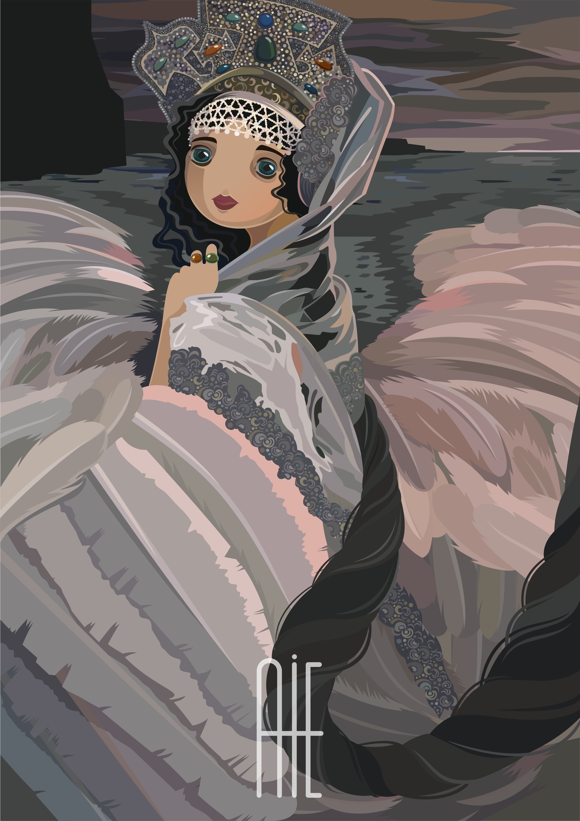 ArtStation - The Princess Swan