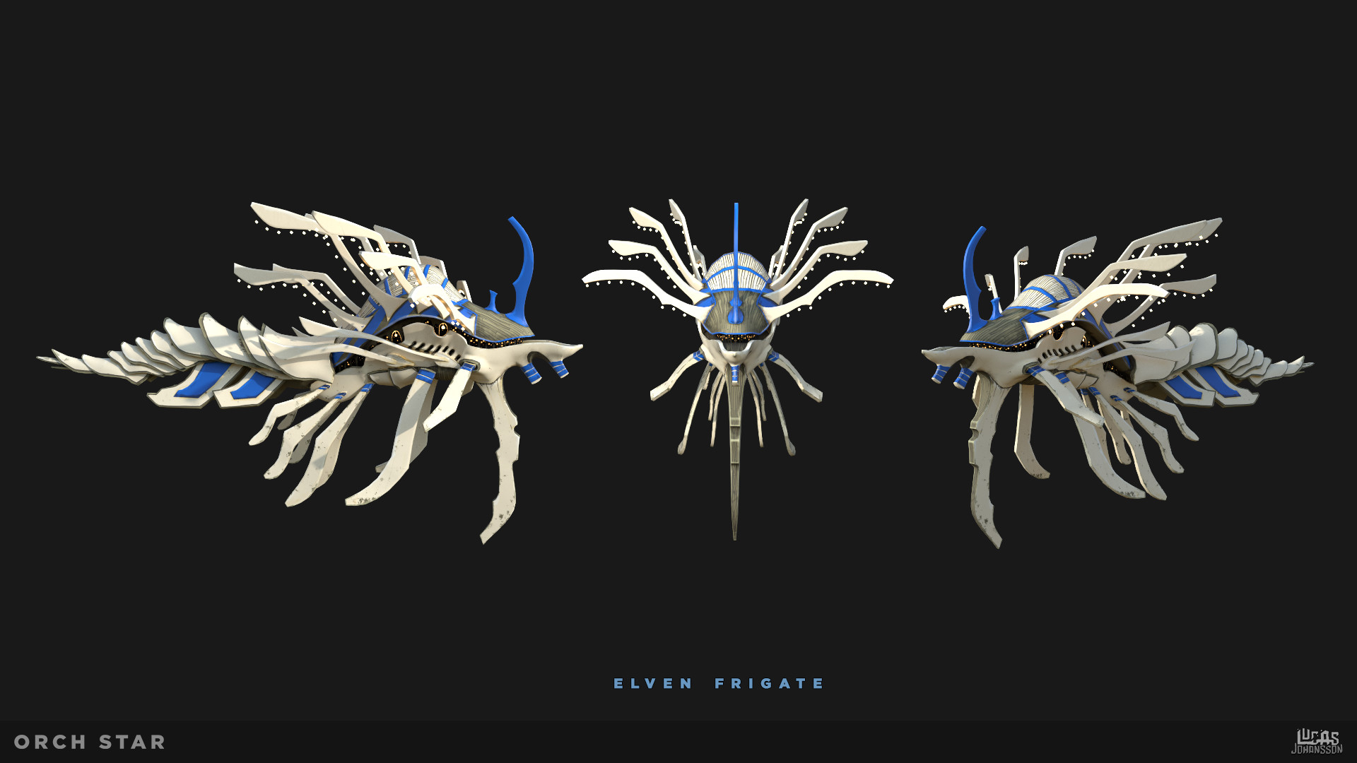 Lucas Johansson - Elven Spaceships