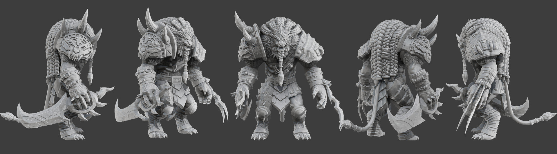 Hoan Vu - Rengar Zbrush study
