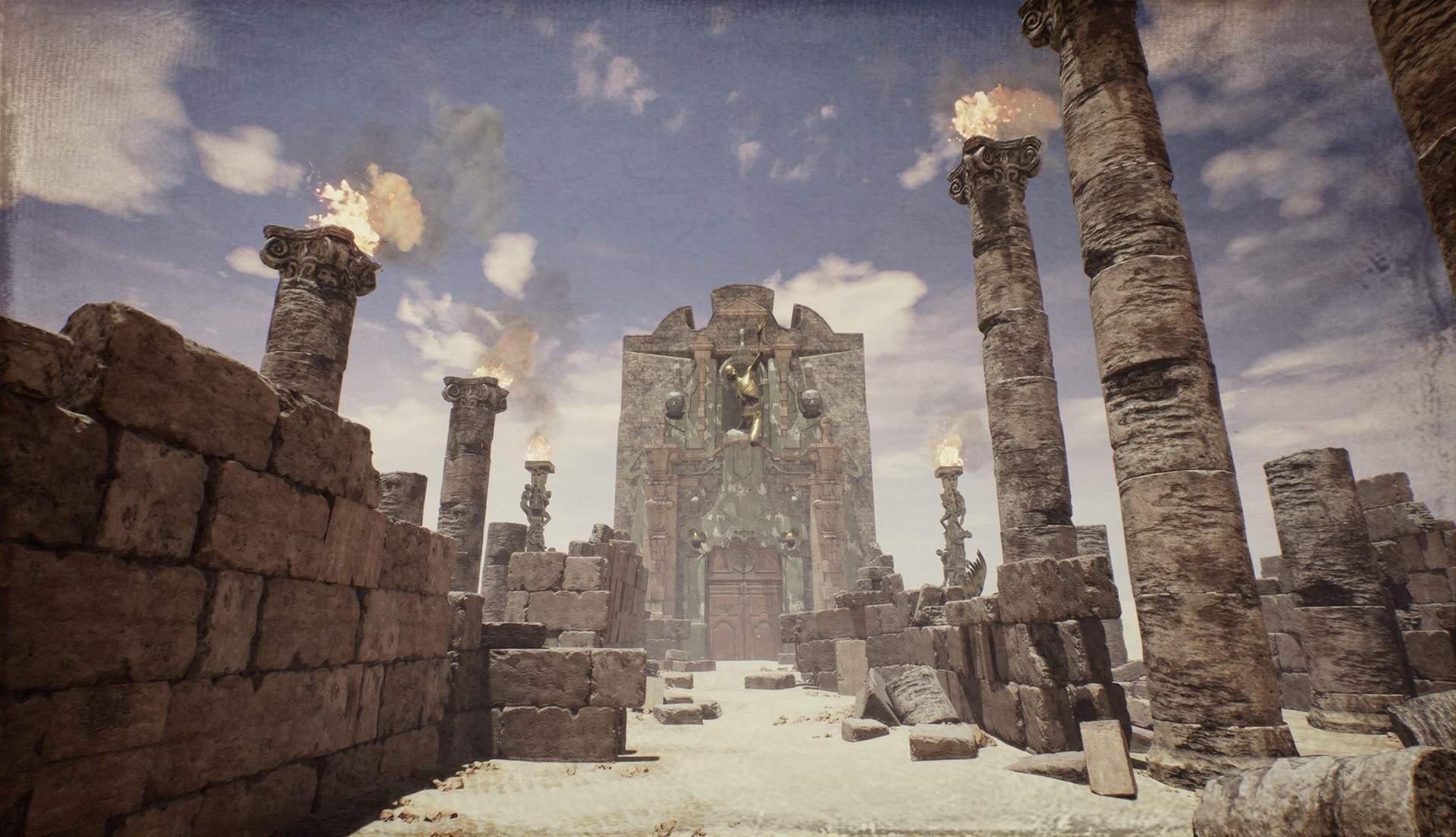 ArtStation - Hellgate daylight