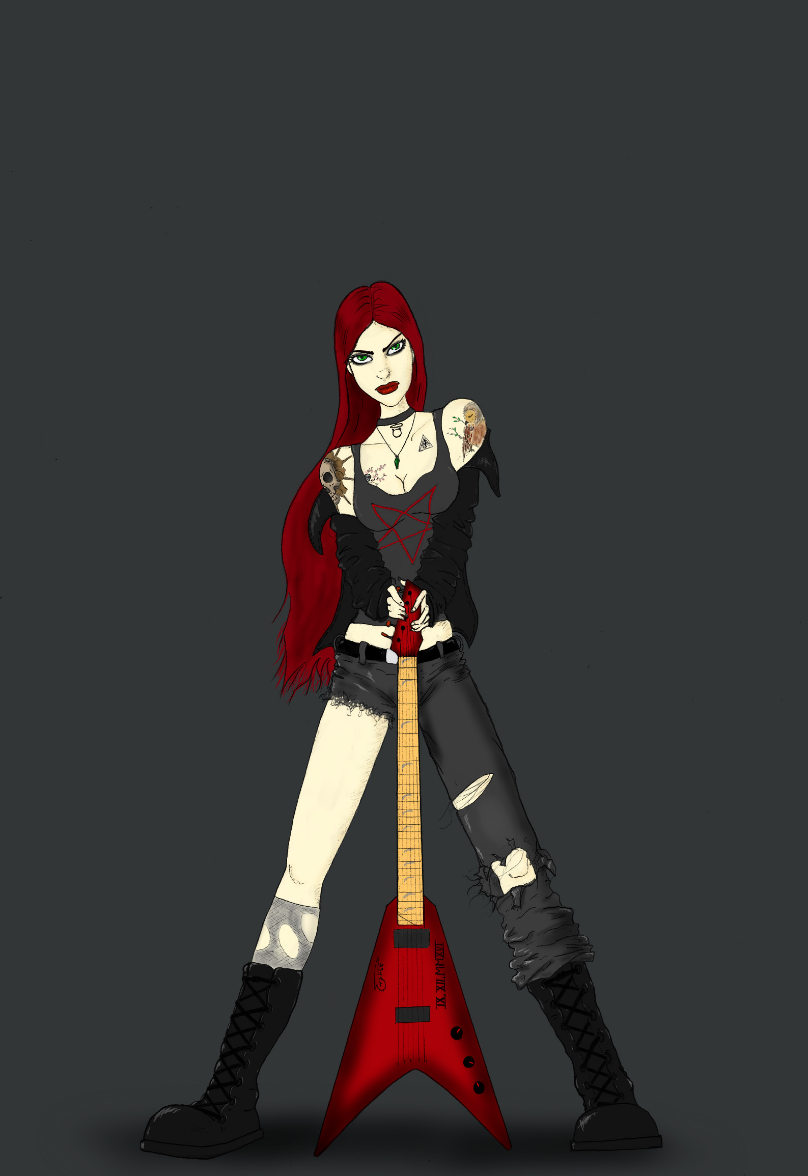 ArtStation - Metal Girl