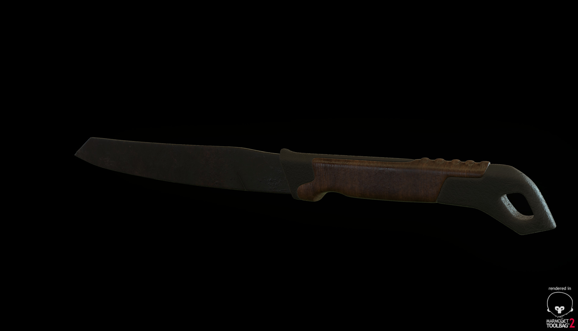 ArtStation - Old Rusty Blade