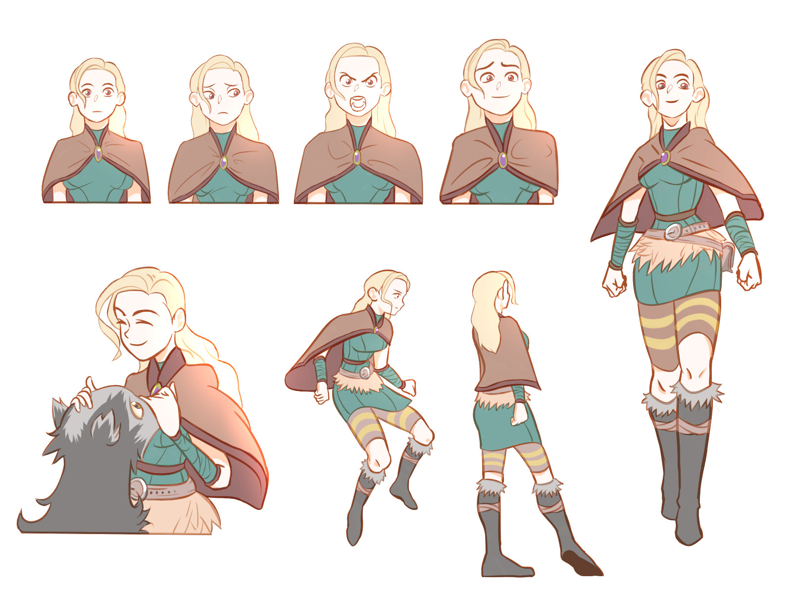 ArtStation - character design Aida