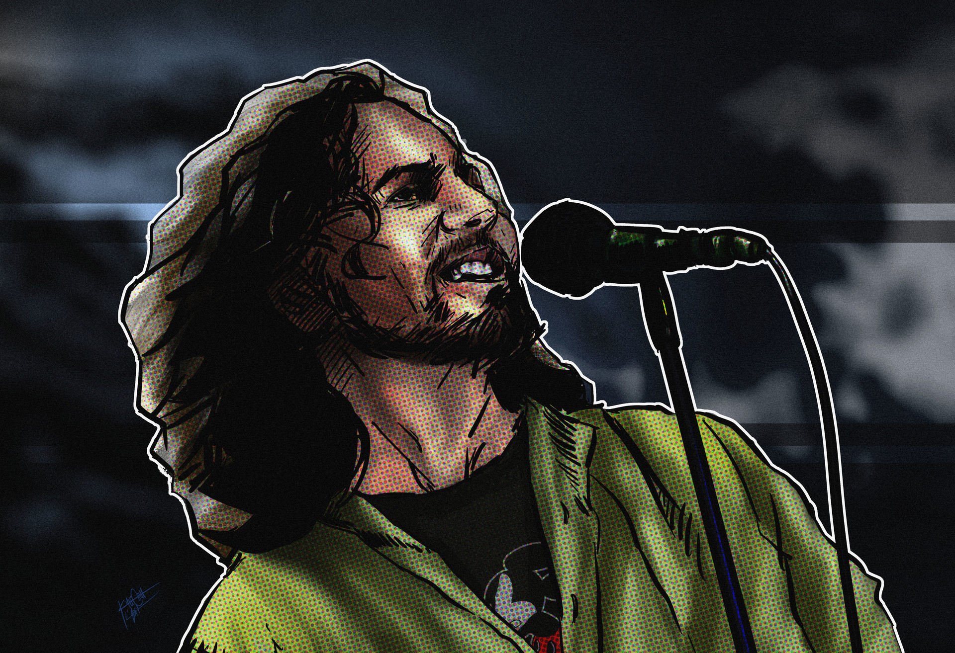 ArtStation - Eddie Vedder