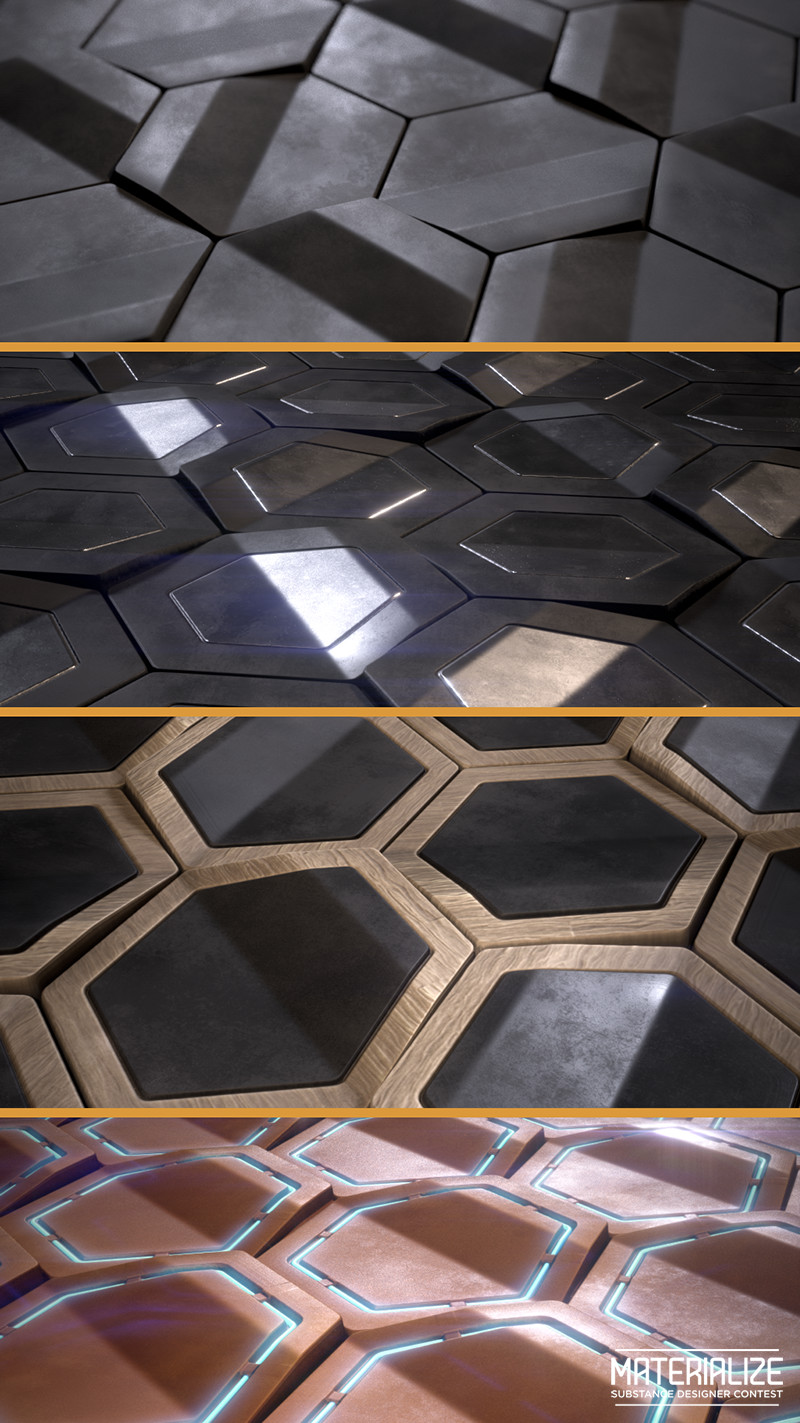 Robert Mysliwski - Hexagon - Modular Tile System