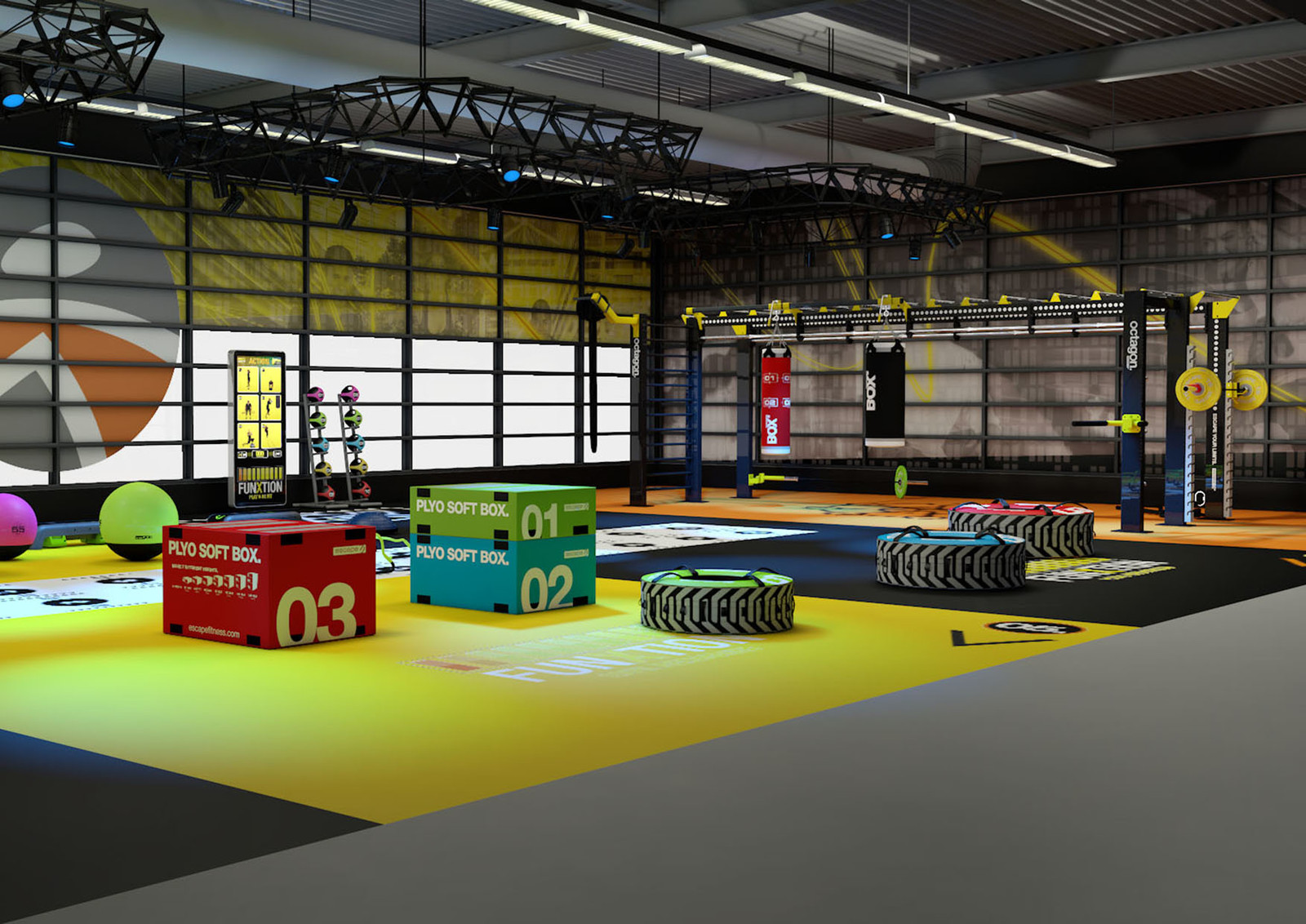 Dan Palmer - Escape gyms