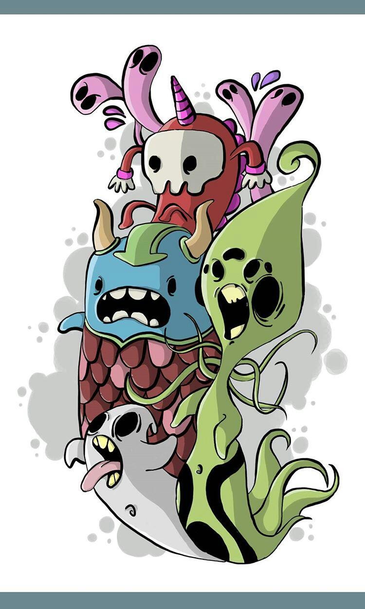 ArtStation - Pretty monsters