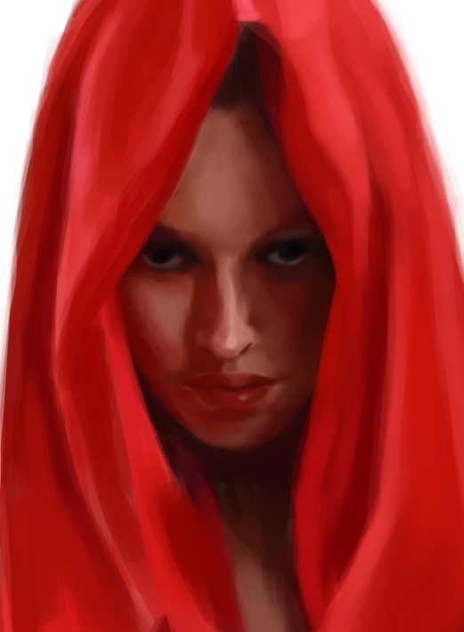 ArtStation - Red Drapery Study