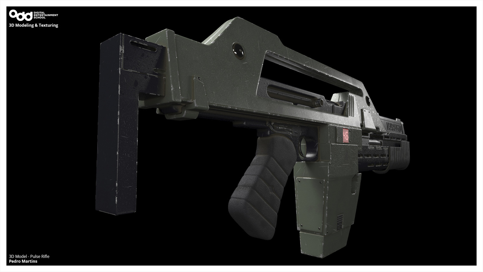 Pedro Martins - Pulse Rifle & Flame Thrower