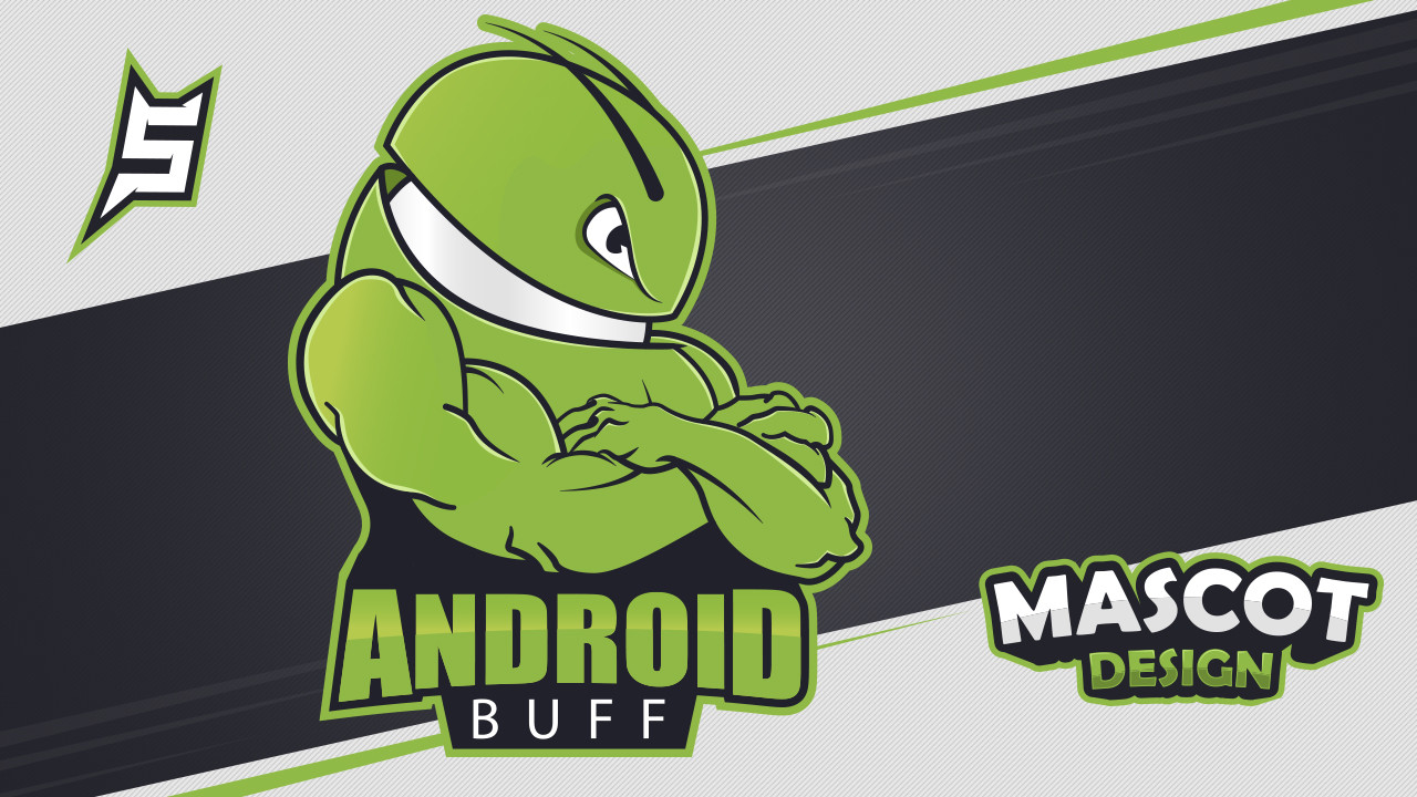 ArtStation - Android Buff Mascot Logo