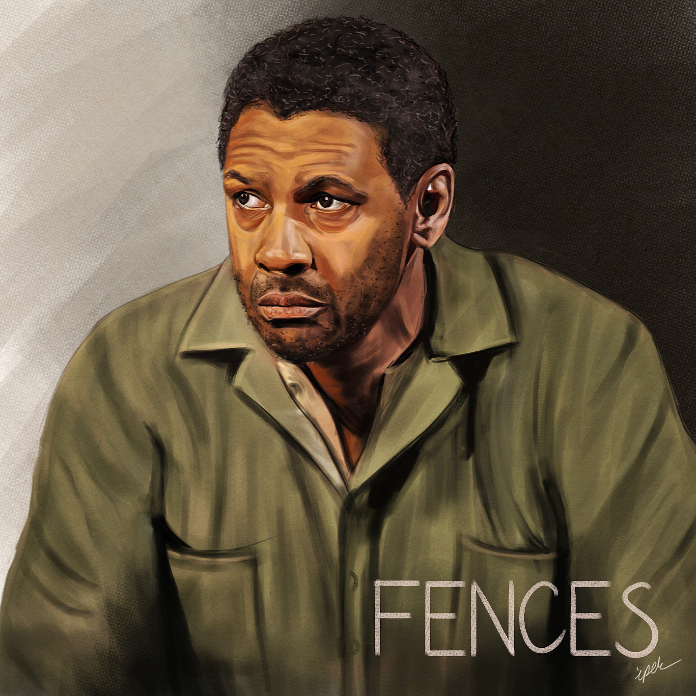 ArtStation - Denzel Washington - Fences