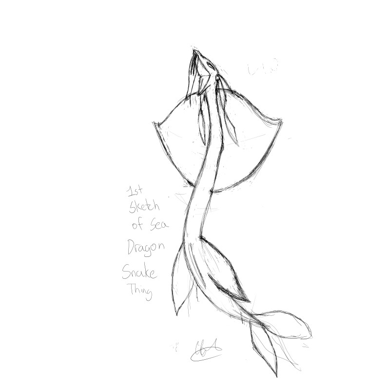 how to draw a snake dragon step by step