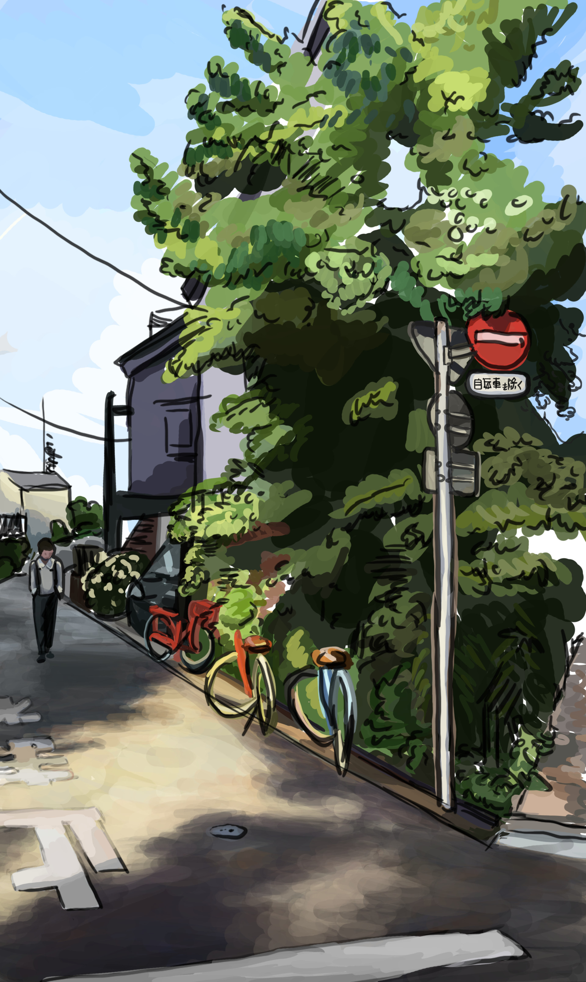 ArtStation - Street sign