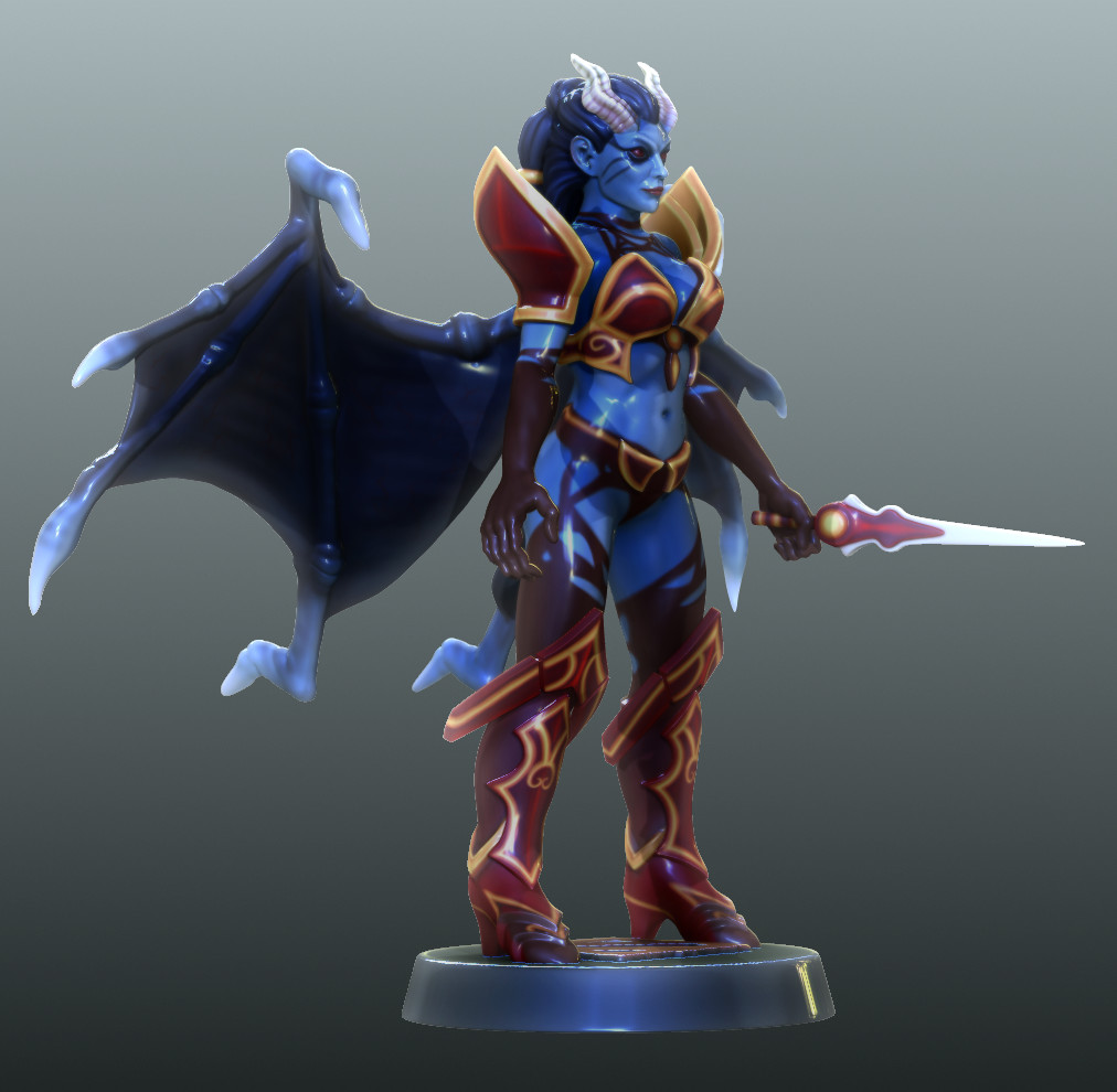 Queen Of Pain Model