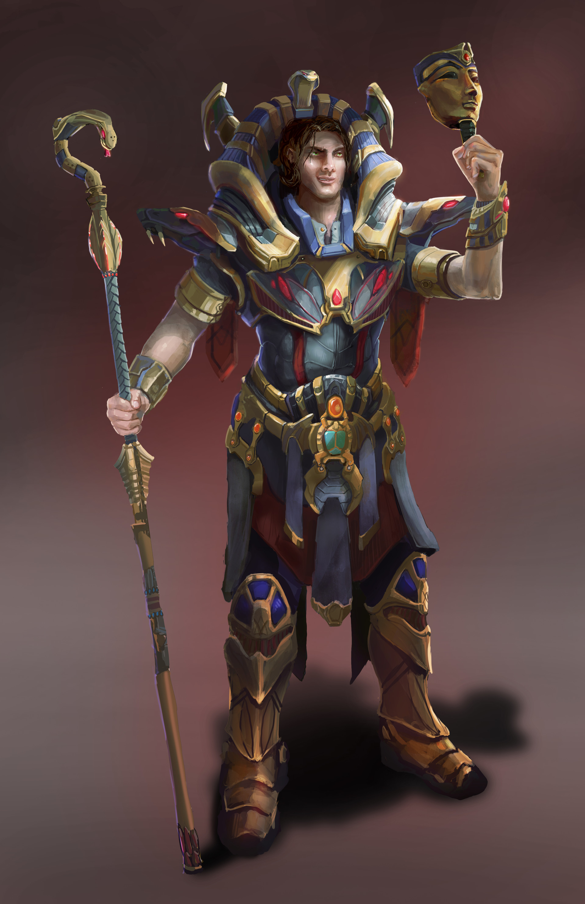 ArtStation - Character Design- Pharaoh