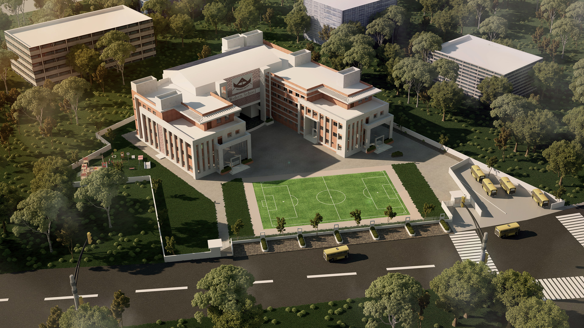 ArtStation - institutional building