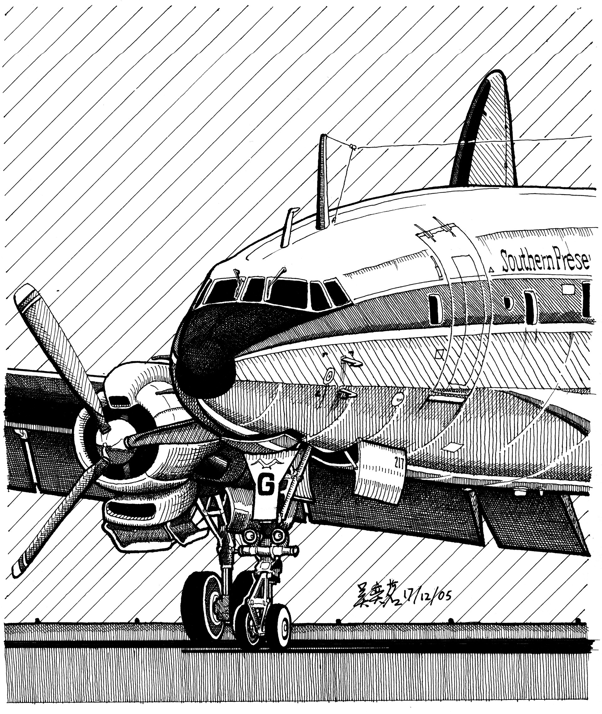 ArtStation - Lockheed L-1049