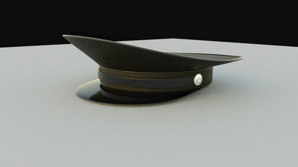 ArtStation - Police cap 3d model