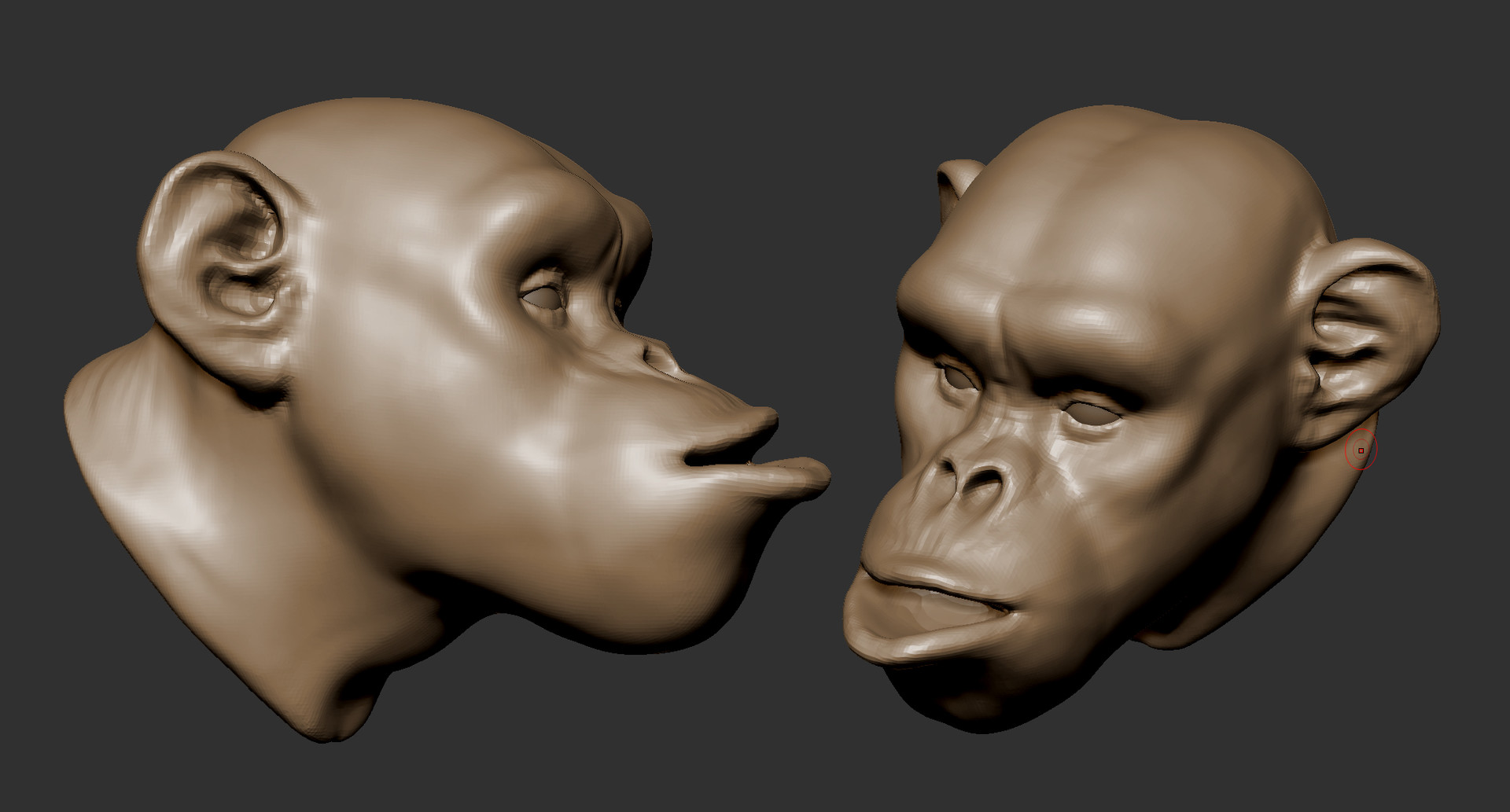 ArtStation - Lunch crunch Ape