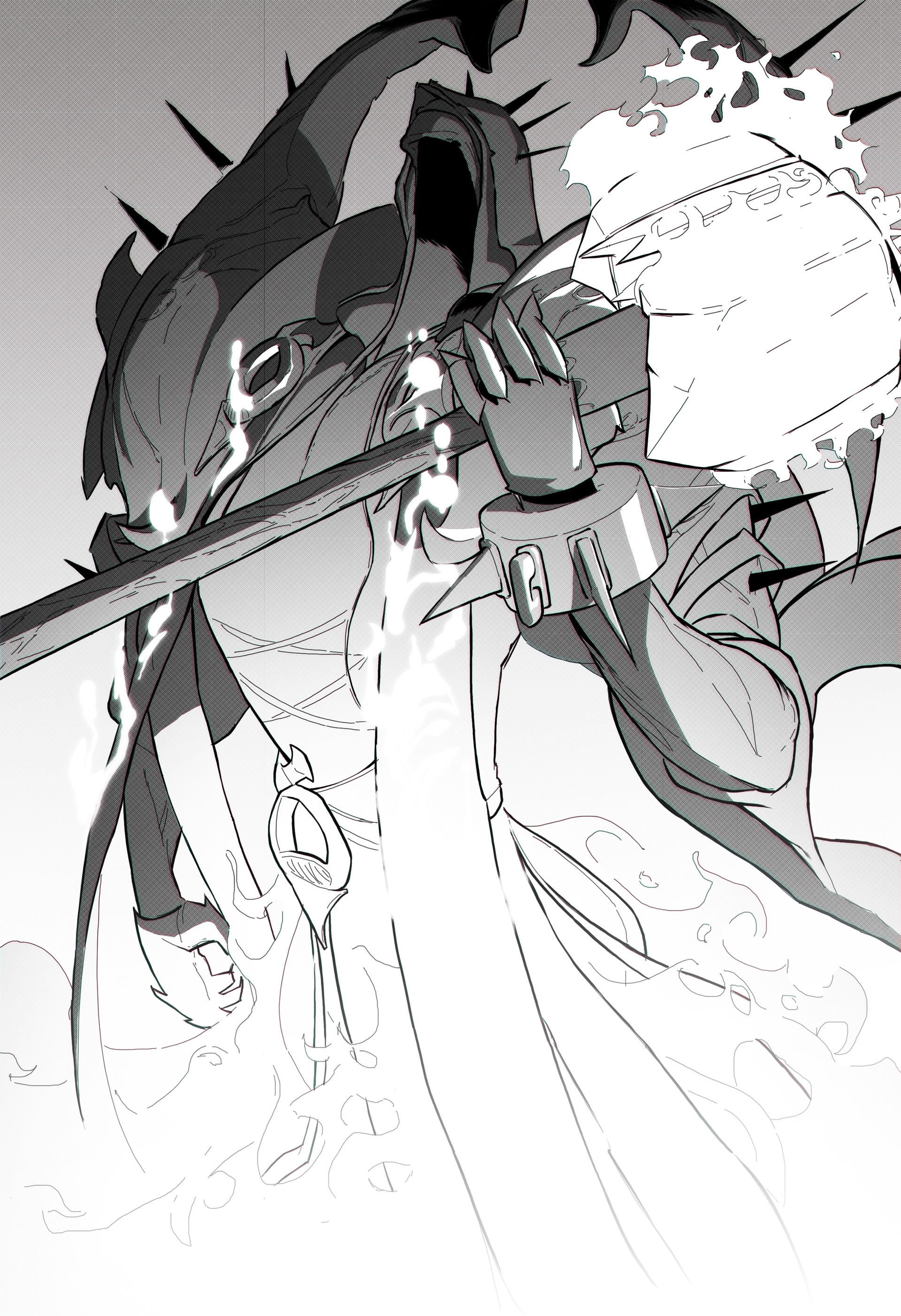 ArtStation - manga style SEVAROG paragon fanart