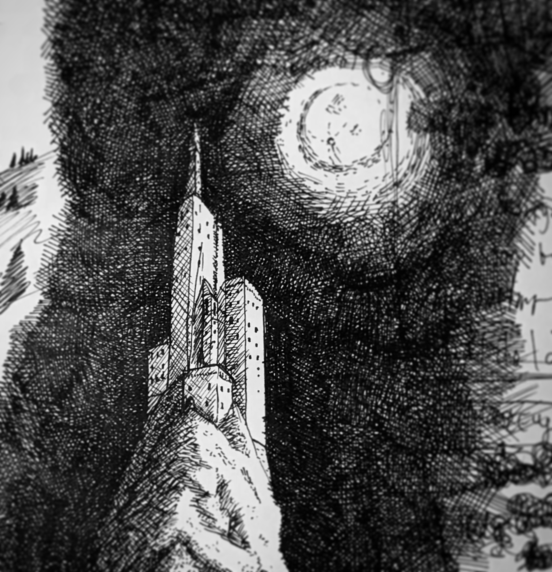 ArtStation - Moonlit Castle