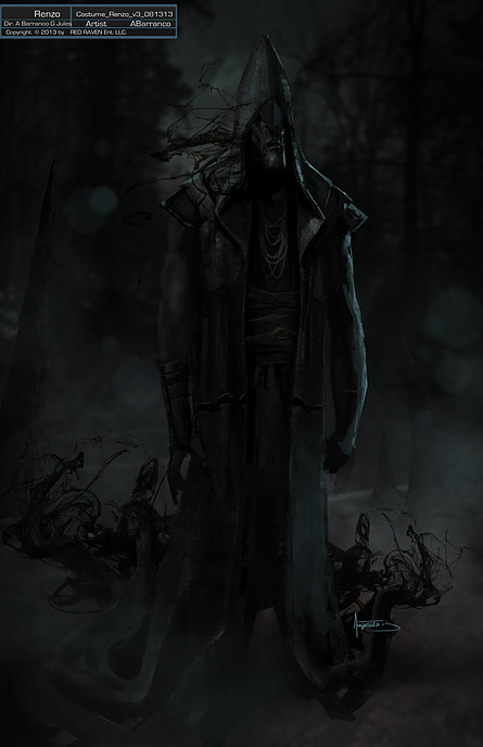 Augusto Barranco - SHORT FILM - Character designs