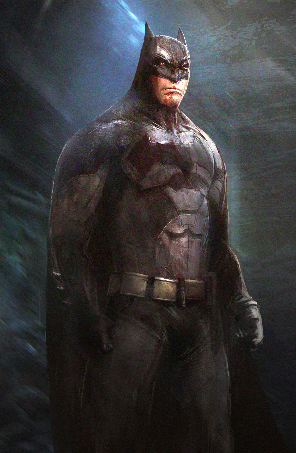 ArtStation - Batman a bit fat version