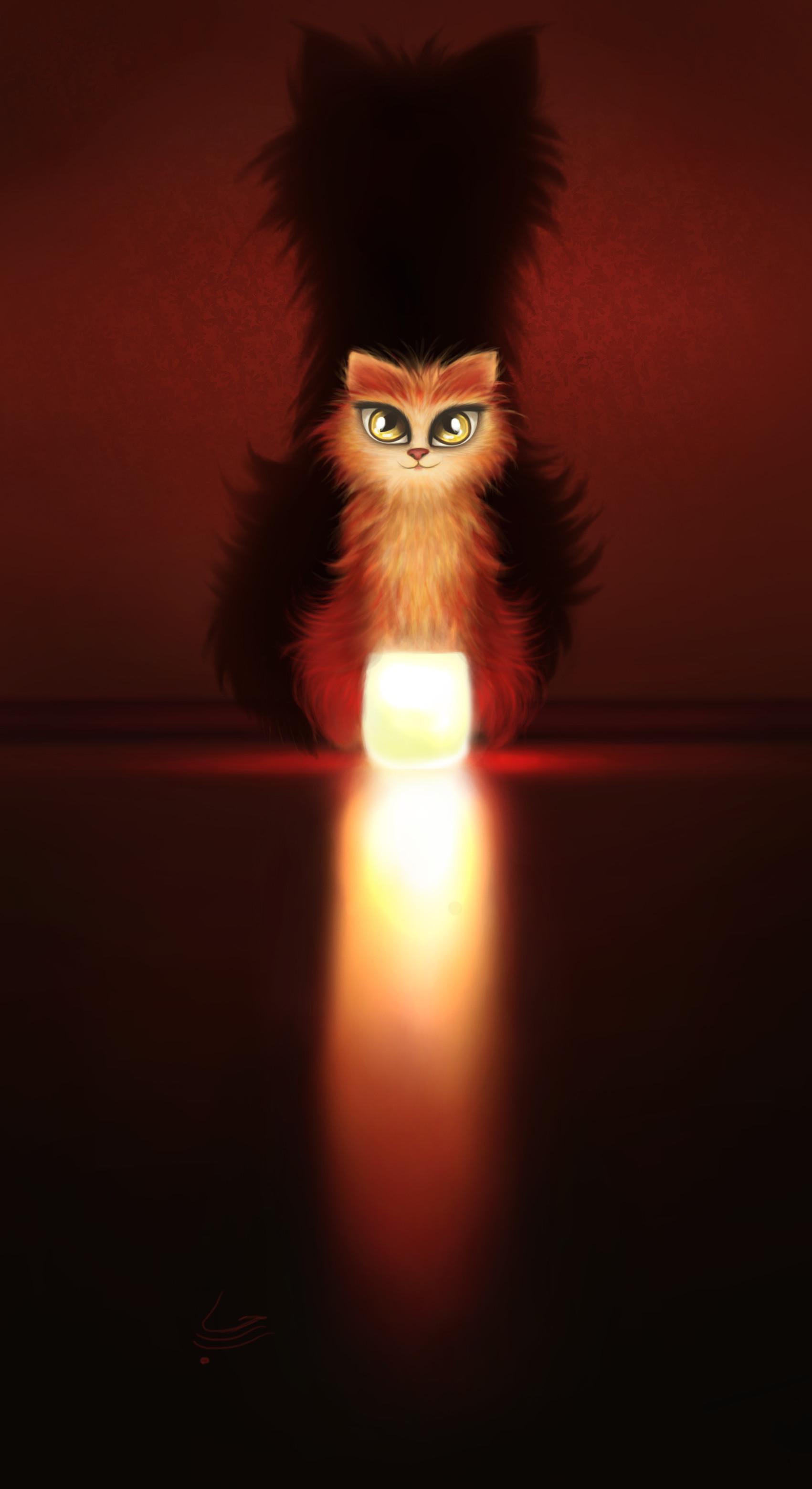 ArtStation - A CAT IN THE DARK