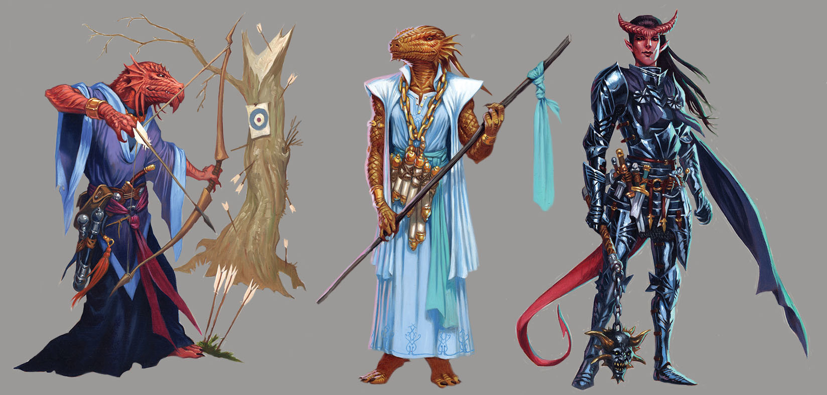 ArtStation - Xanathar's guide... Characters