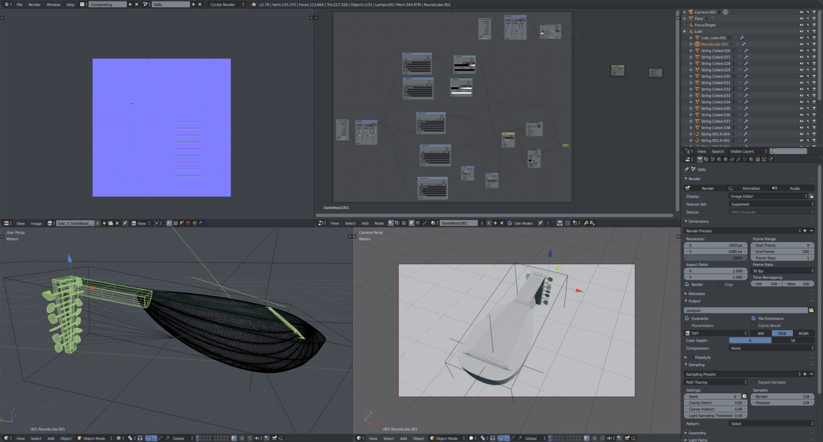Alexis Bruslé - Lute