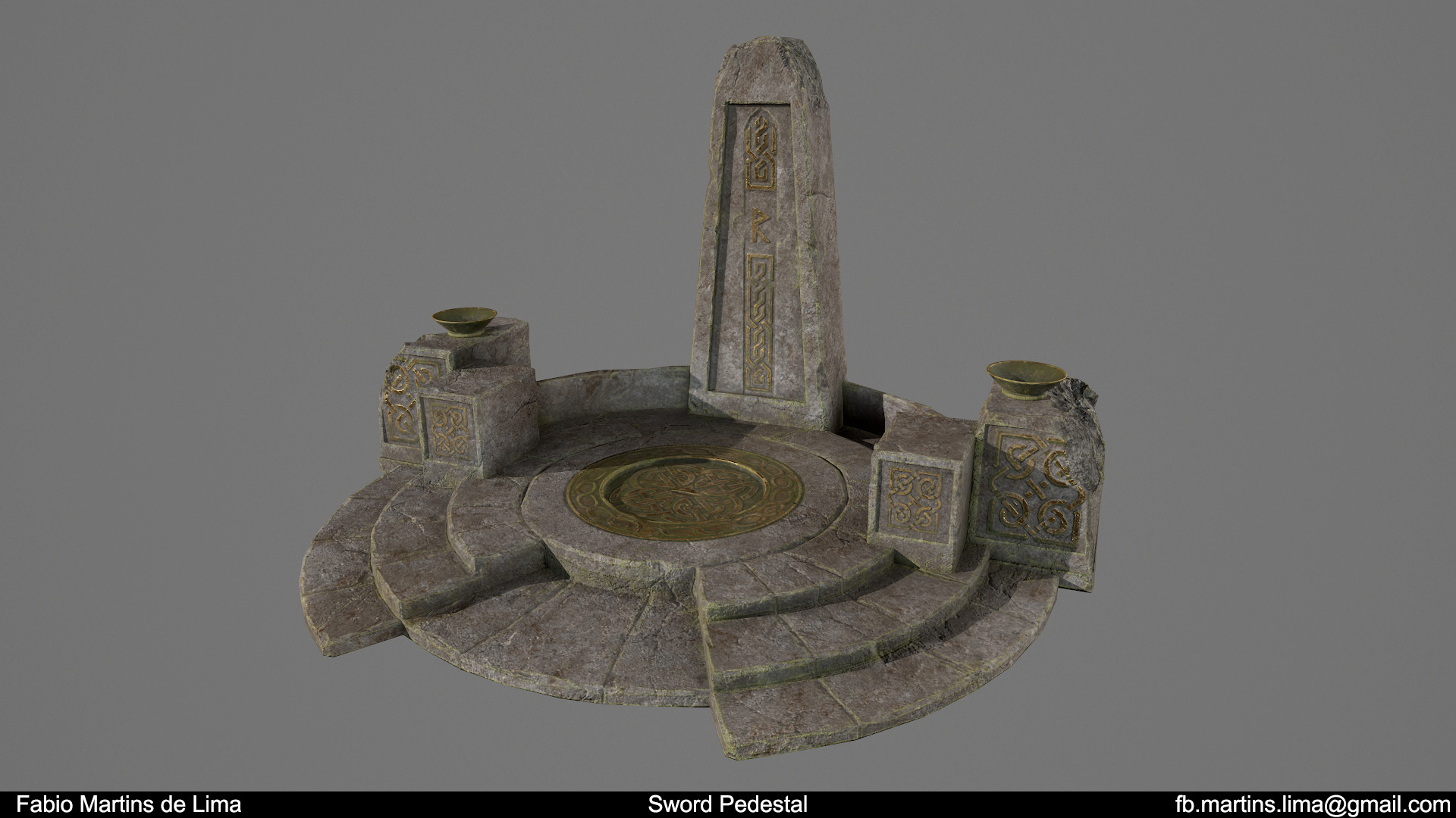 ArtStation - Sword Pedestal