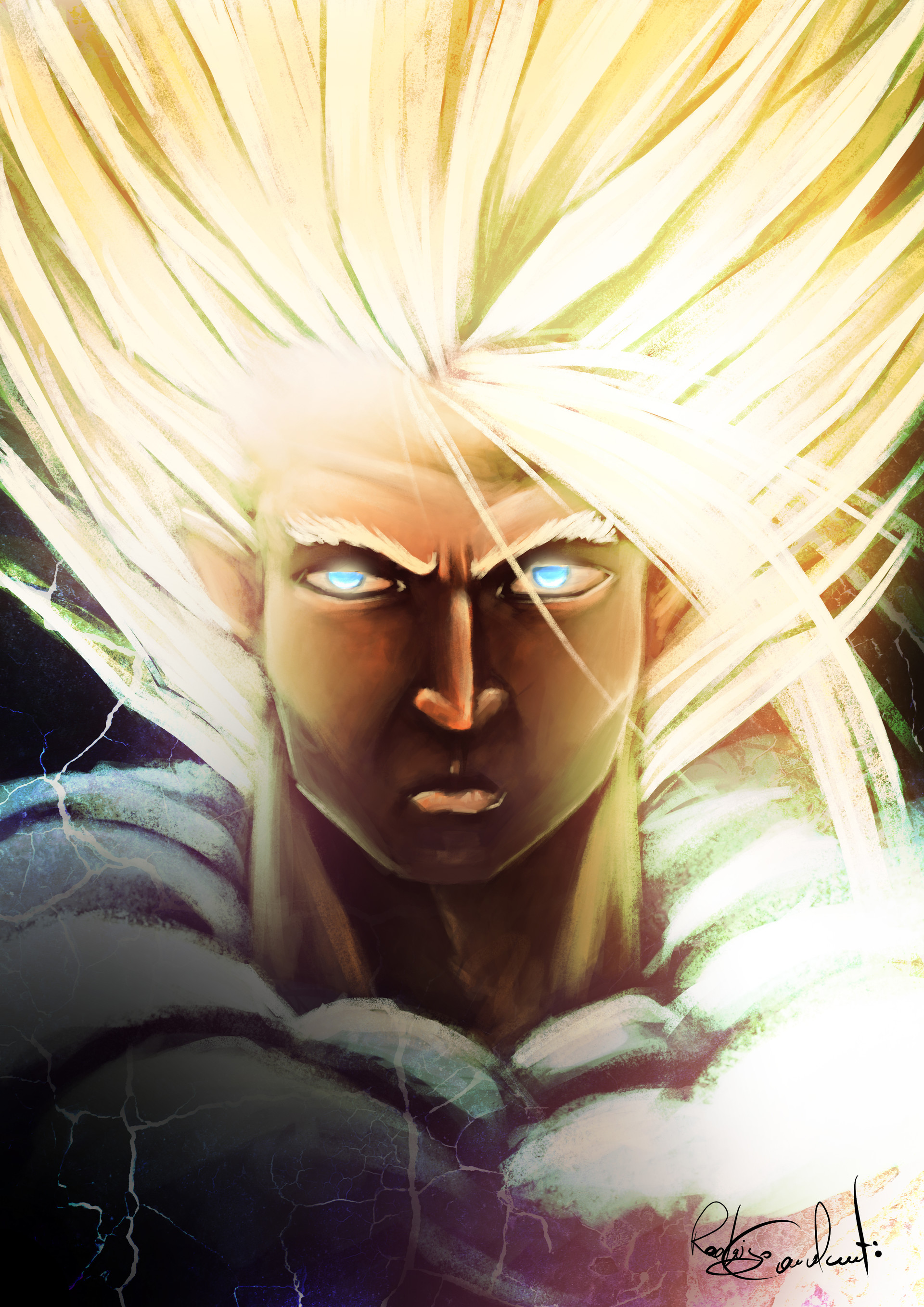 ArtStation - Gohan Super Saiyajin 2