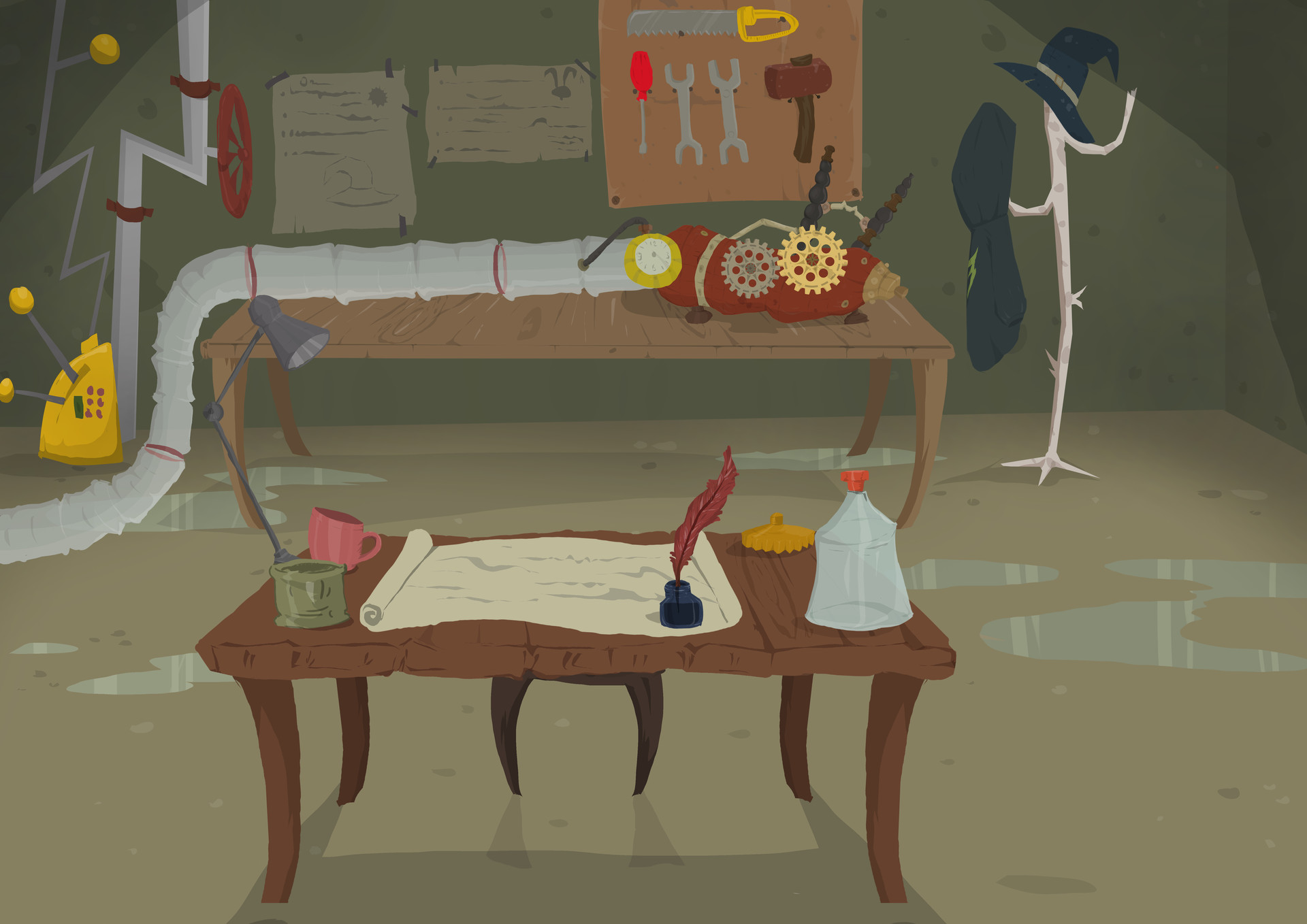 ArtStation - ındoor - carrot haus vol3