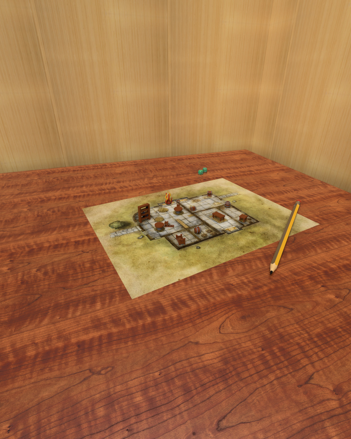 ArtStation - Board game scene